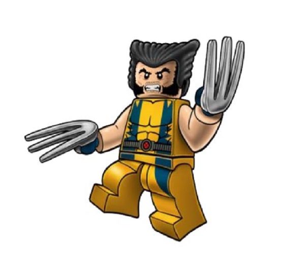 Lego Superheroes Marvel Characters Wolverine vinyl sticker printed ...