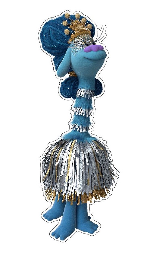 Trolls World Tour Queen Essence vinyl sticker printed vinyl decal - AG ...